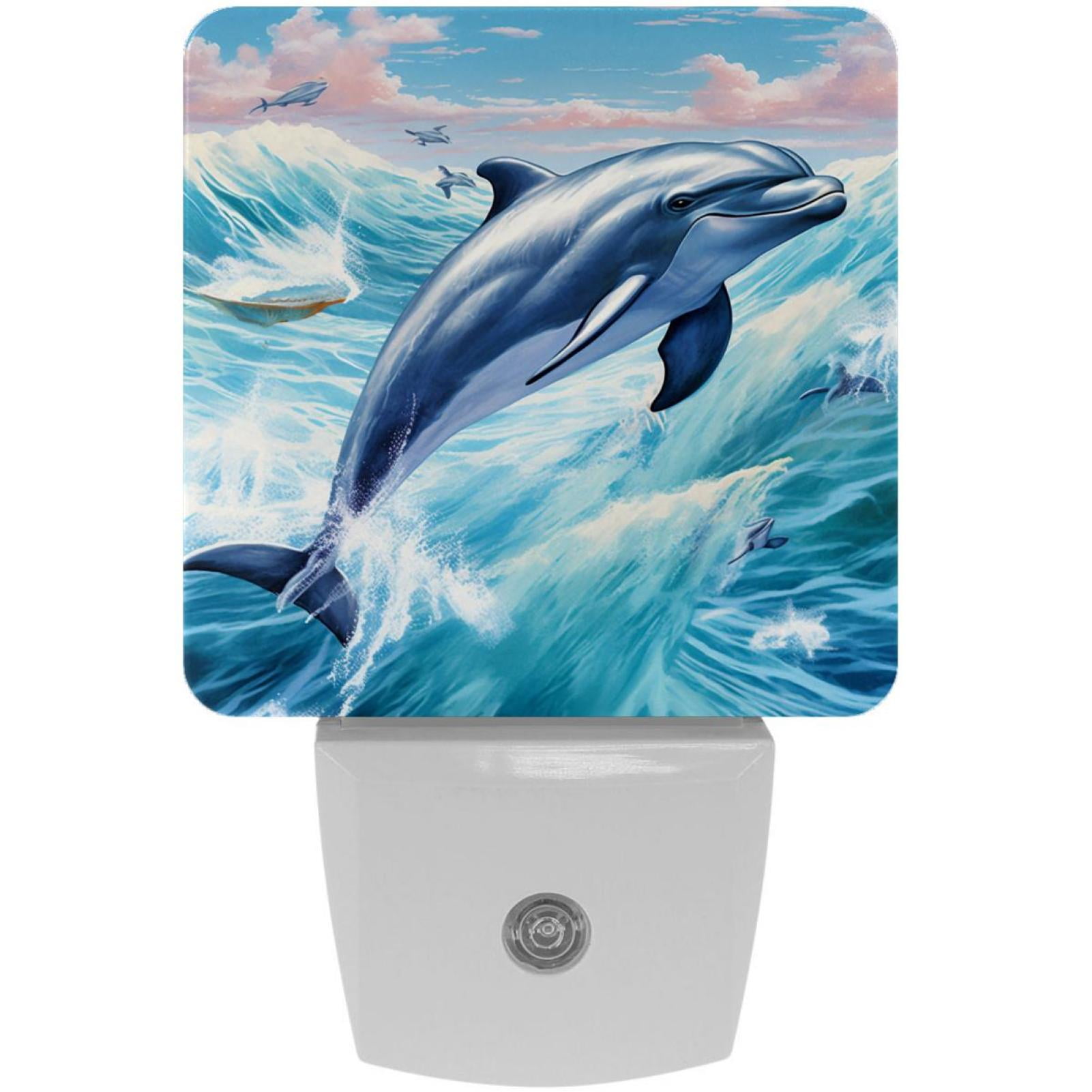 Dolphin LED Square Night Lights - Stylish and Energy-Efficient ...