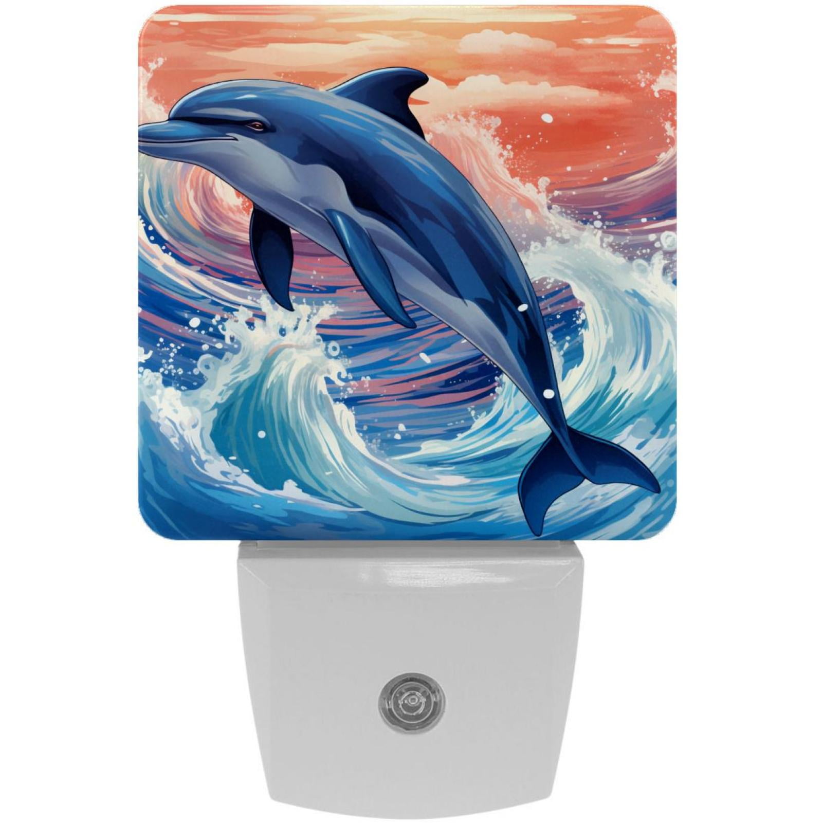 Dolphin LED Square Night Lights - Stylish and Energy-Efficient ...