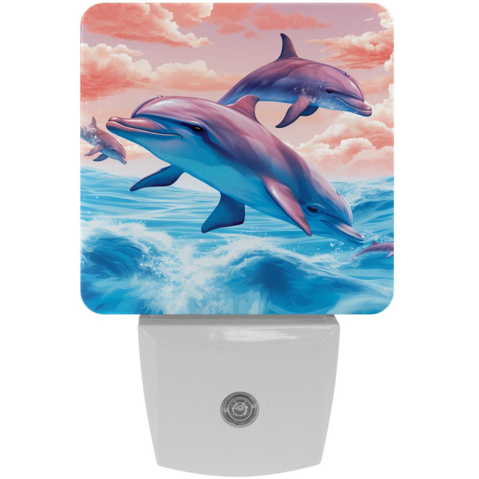 Dolphin LED Square Night Lights - Stylish and Energy-Efficient ...