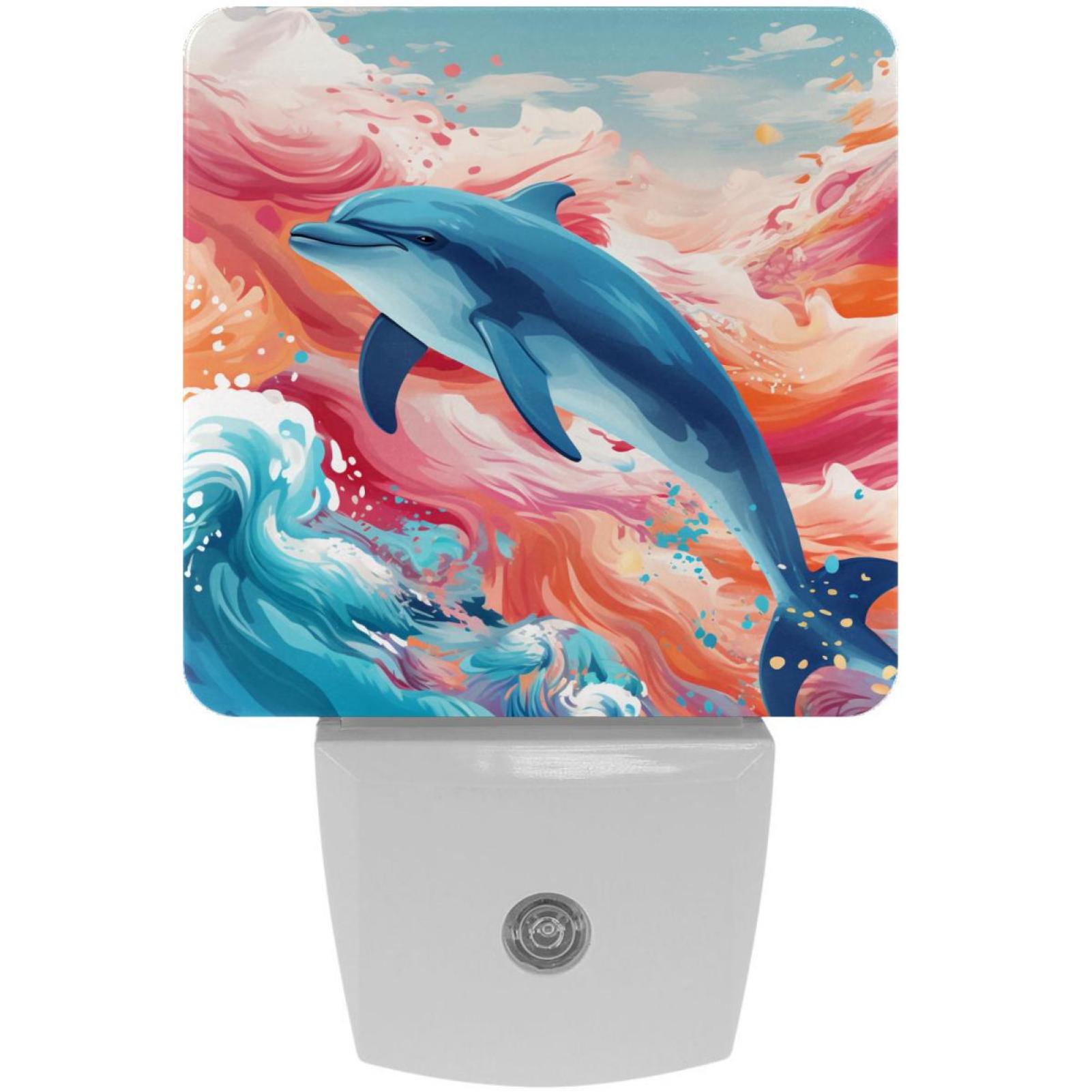 Dolphin LED Square Night Lights - Stylish and Energy-Efficient Lighting ...