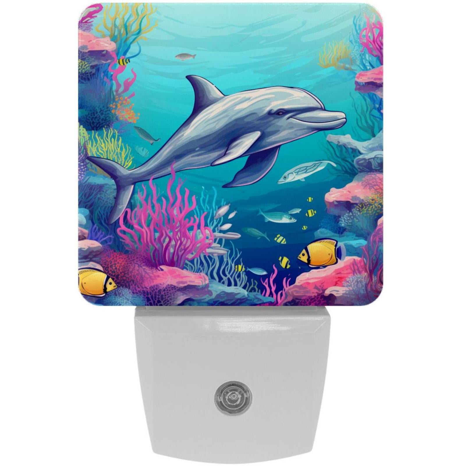 Dolphin LED Square Night Lights for a Bright and Stylish Ambiance ...