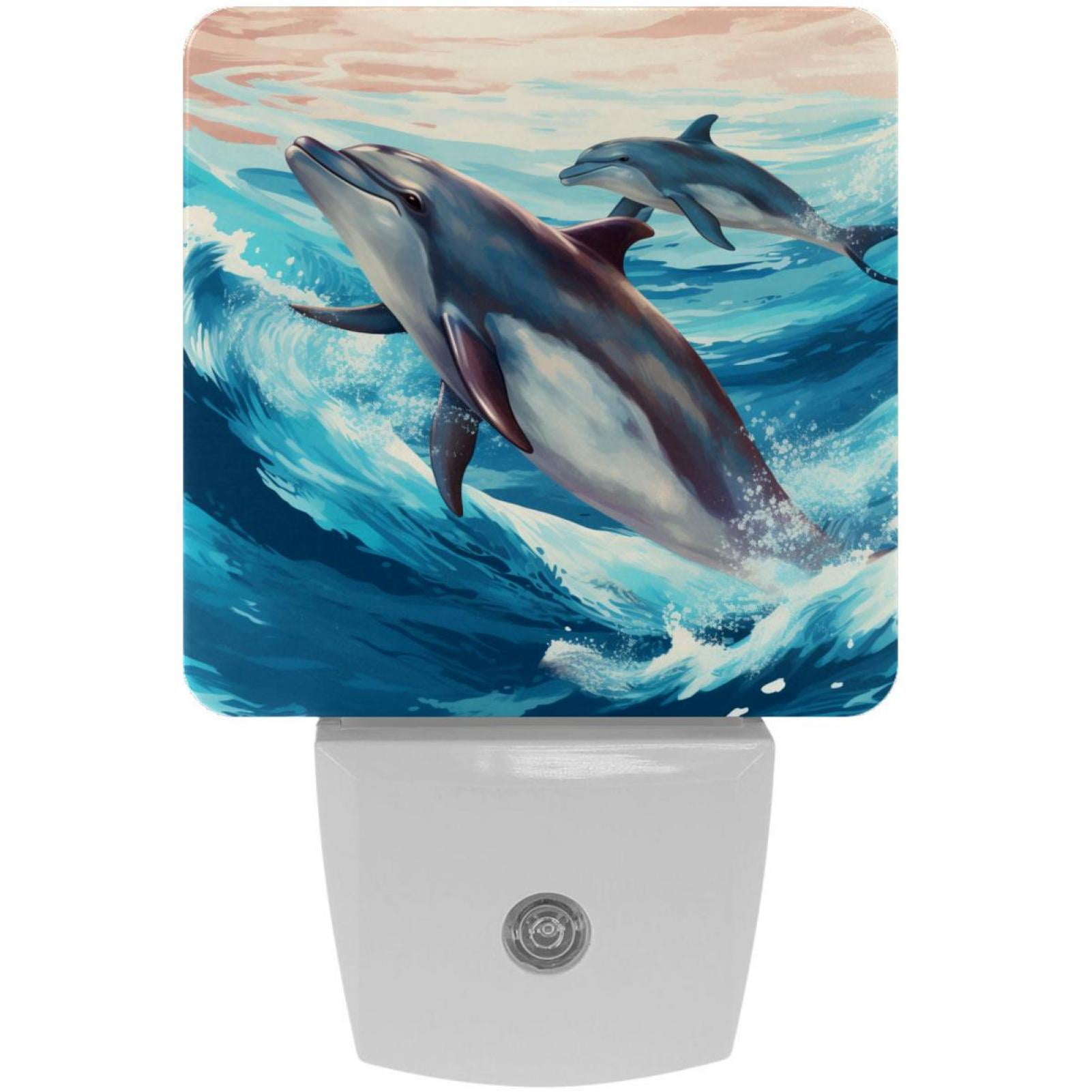 Dolphin LED Square Night Lights for a Bright and Stylish Ambiance ...