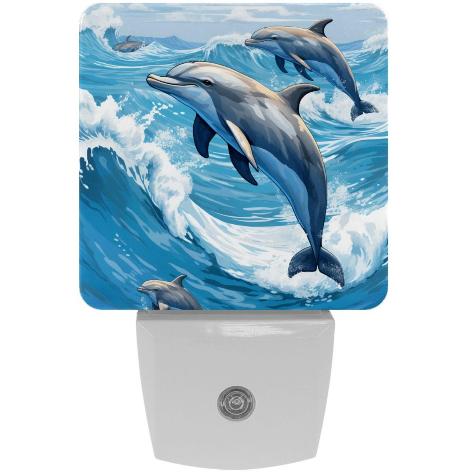 Dolphin LED Square Night Lights with Motion Sensor - Modern and Energy ...