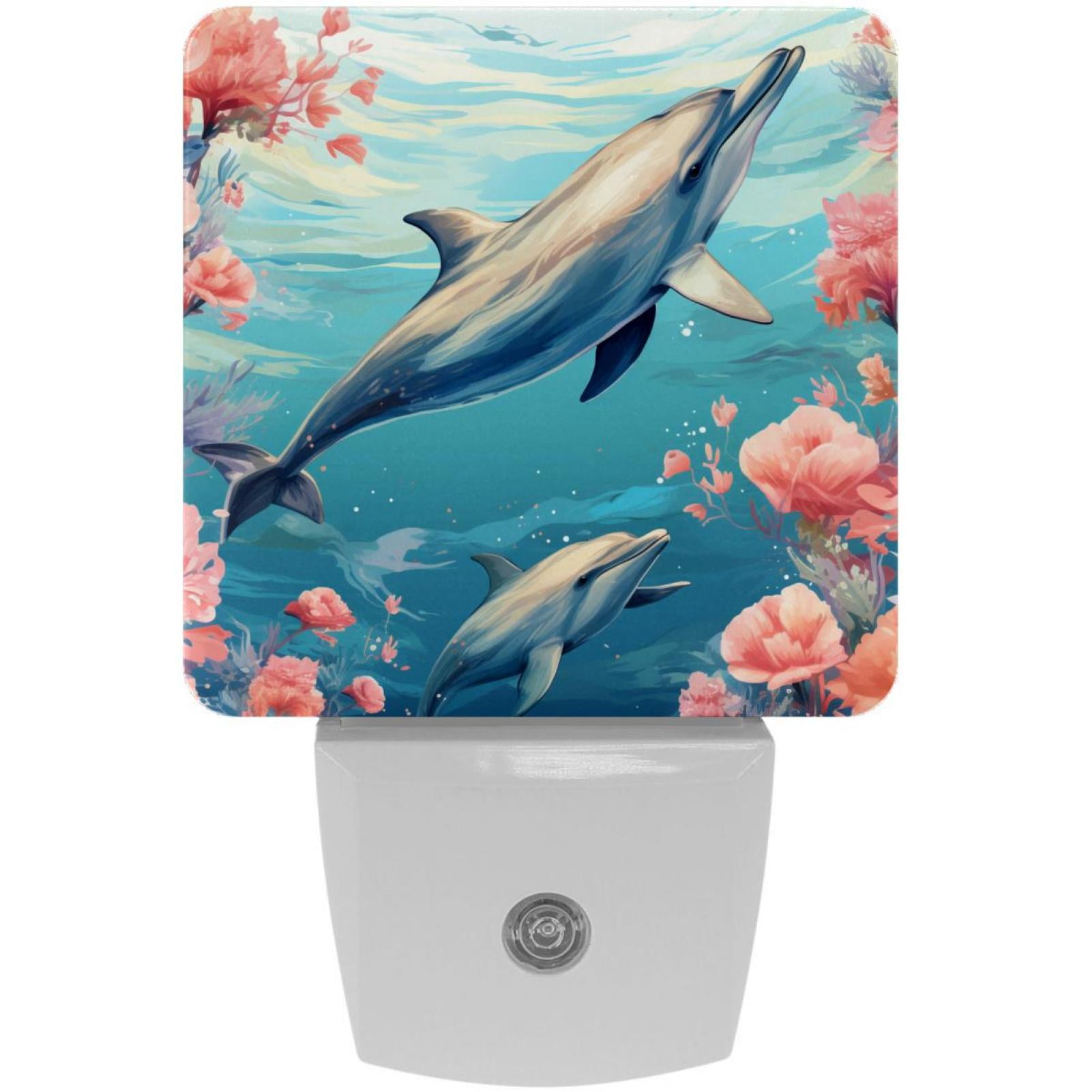 Dolphin LED Square Night Lights with Motion Sensor - Modern and Energy ...