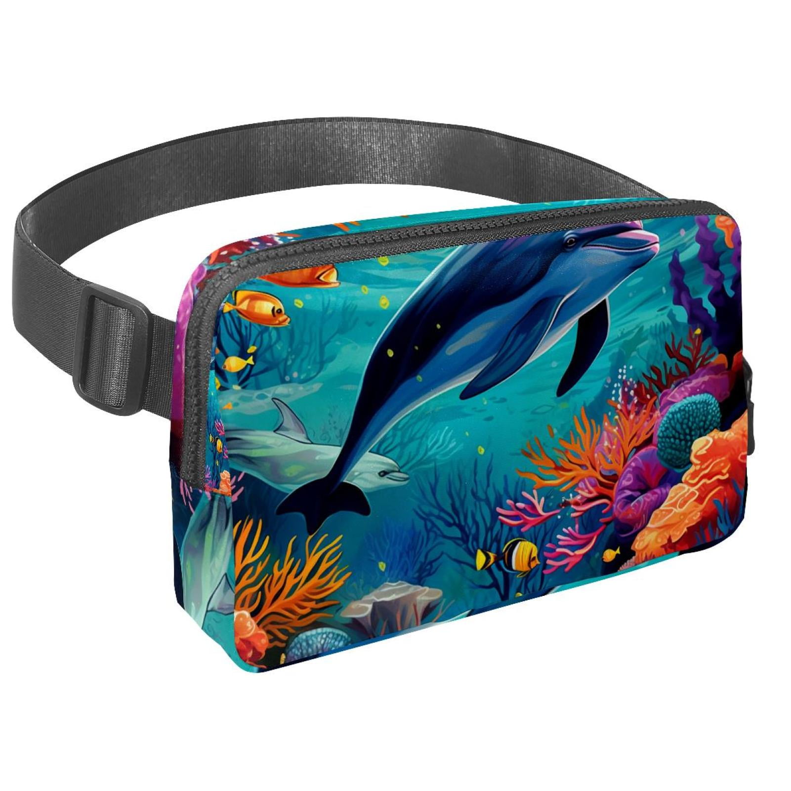 Dolphin Lightweight Adjustable Belt Bag with Extension Strap - Unisex ...