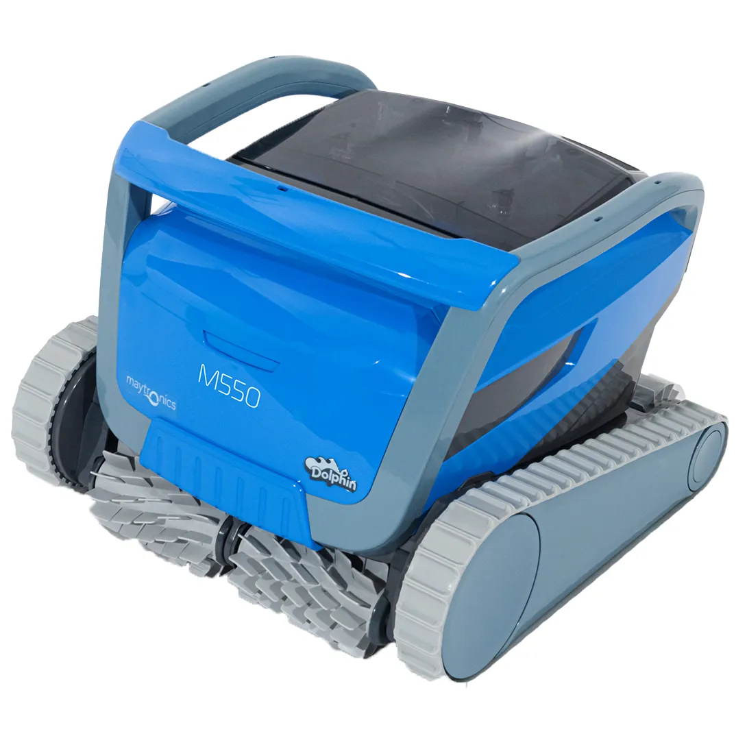 Dolphin M550 Robotic Pool Cleaner with Caddy - Walmart.com