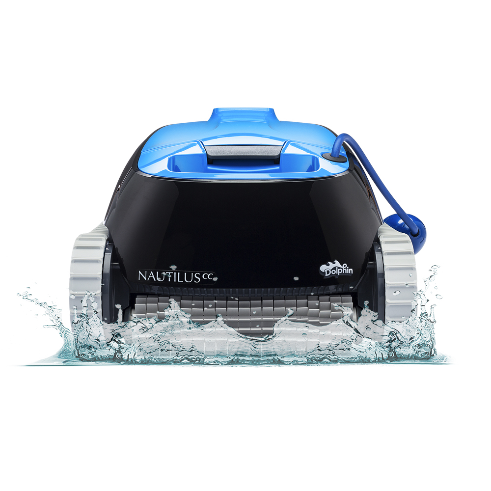 DOLPHIN Premier Robotic Pool Cleaner with Powerful Dual Scrubbing ...