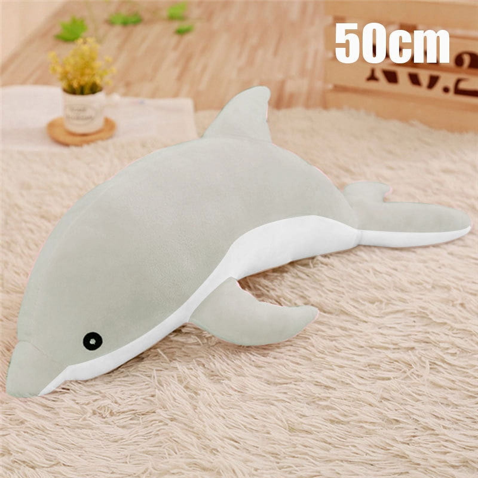 Dolphin Plush Stuffed Toy Girl Gift Pillow Doll Soft Cuddly Pillow ...
