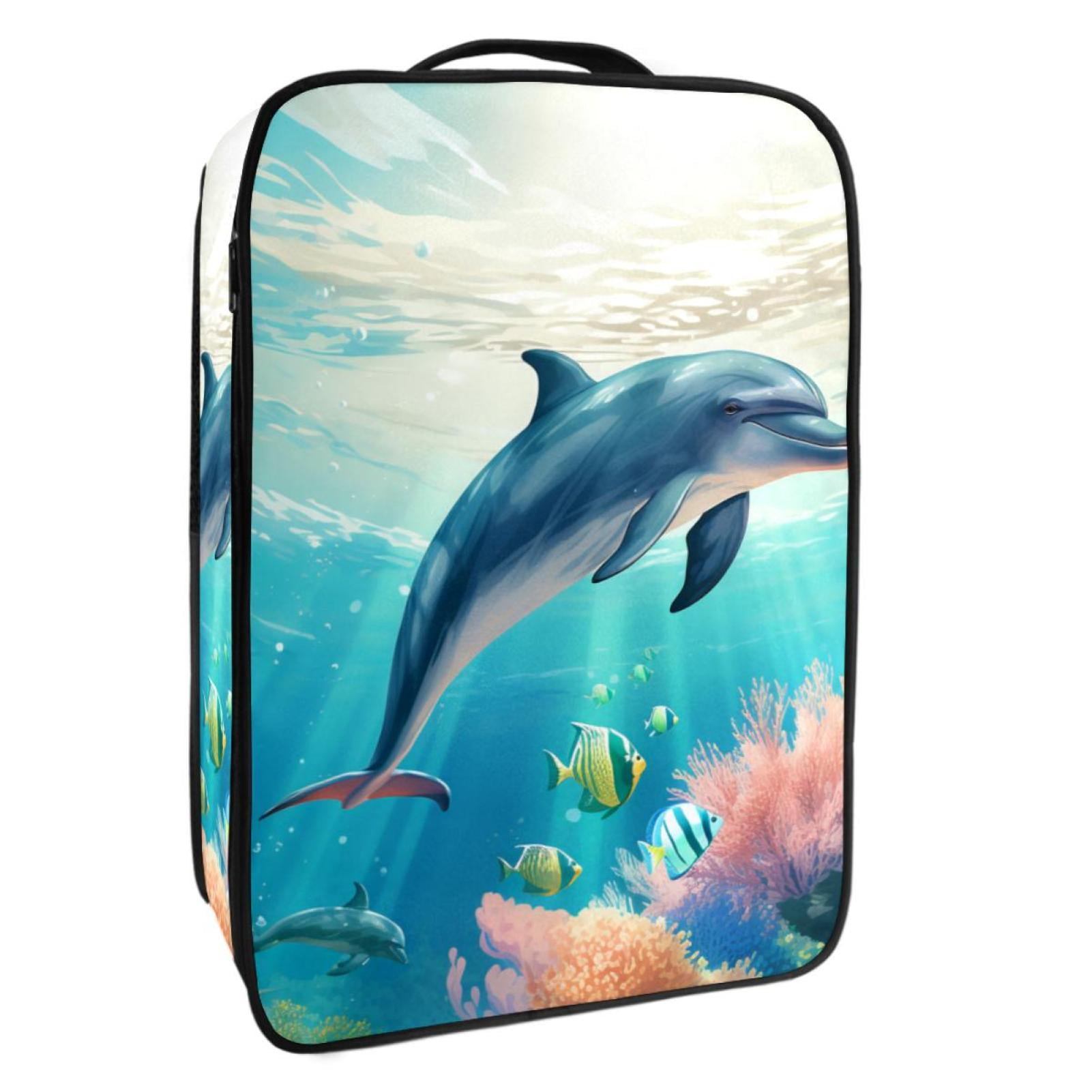 Dolphin Polyester Shoe Boxes Organizer Container, 23x31cm/9x12in ...