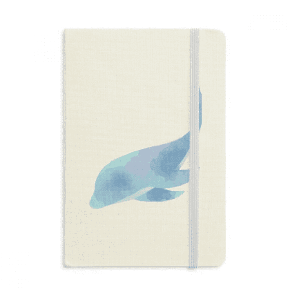 Dolphin Porpoise Animation Icon Notebook Official Fabric Hard Cover ...