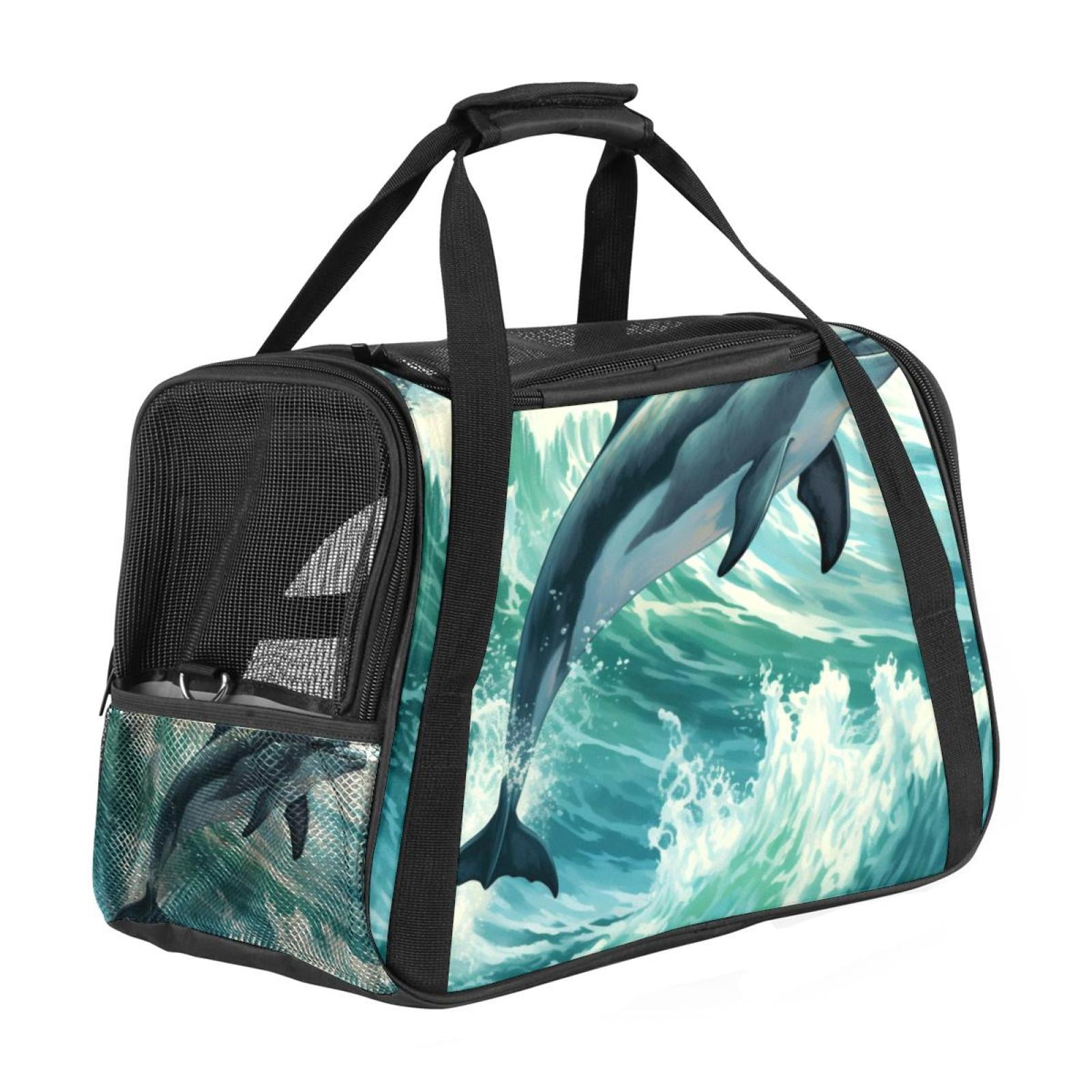 Dolphin Premium Fabric Dog Carrier - 17x10x11.8 in - 900D Oxford Cloth ...