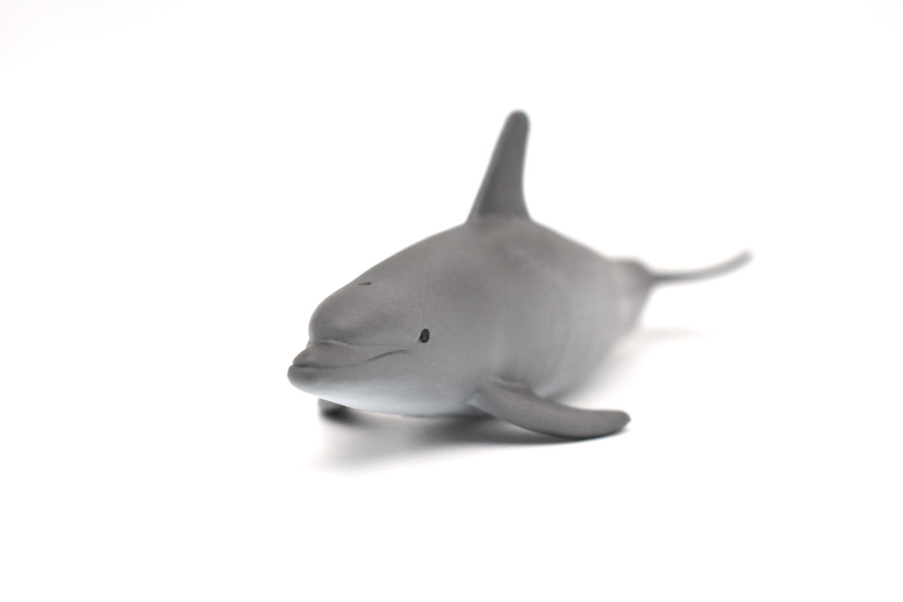 Dolphin, Realistic Toy Model Plastic Replica Animal, Kids Educational ...