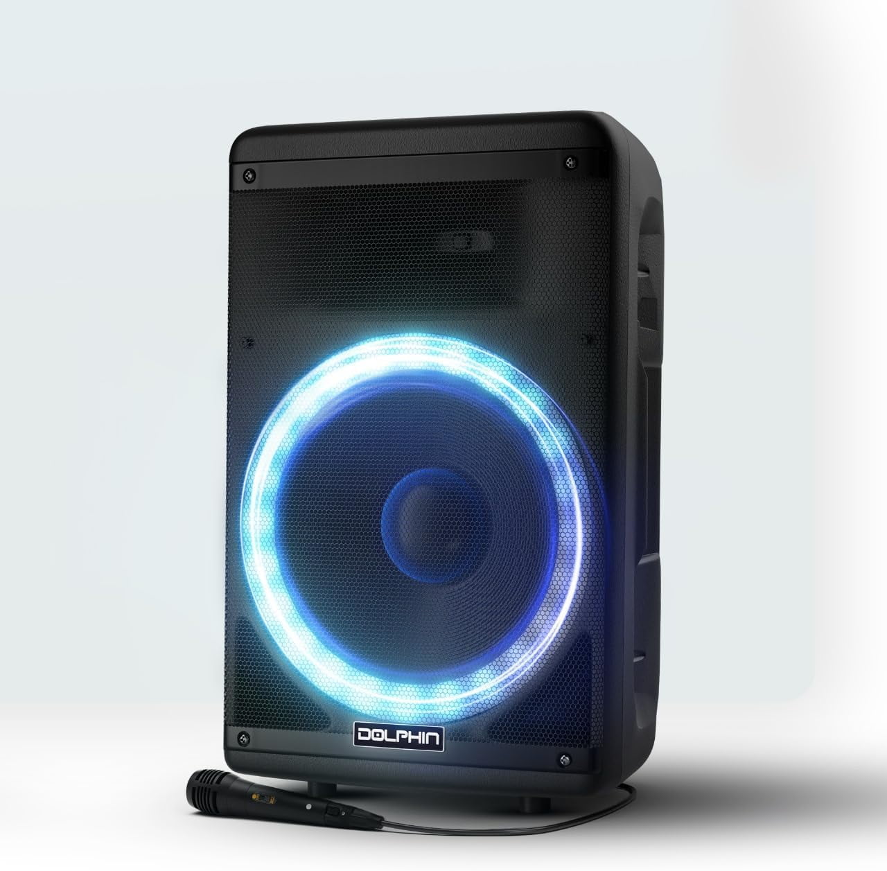 Dolphin 15" High Powered Bluetooth Party Speaker – Deep Bass, Loud ...