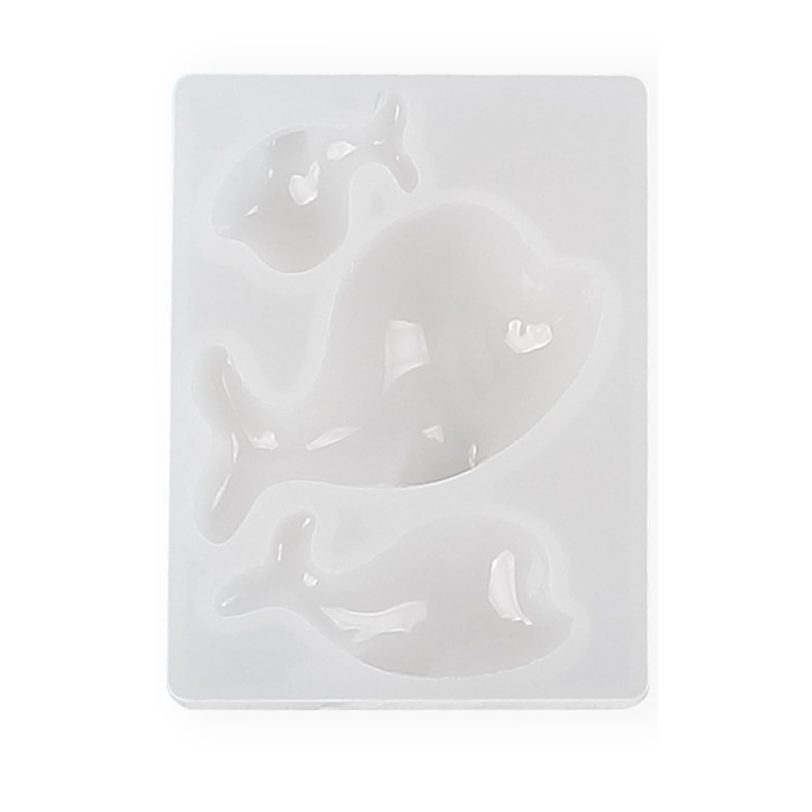 Dolphin Silicone Mold Melt Making Cupcake Chocolate Handicraft Making ...