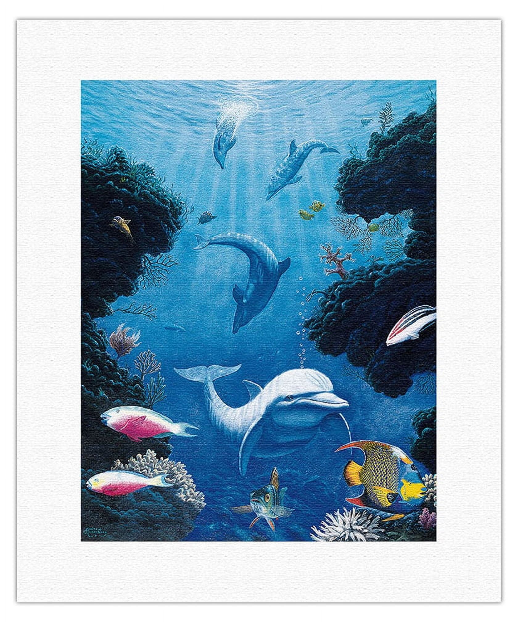Dolphin Smiles - Hawaiian Dolphins (Nai’a) - From an Original Color ...