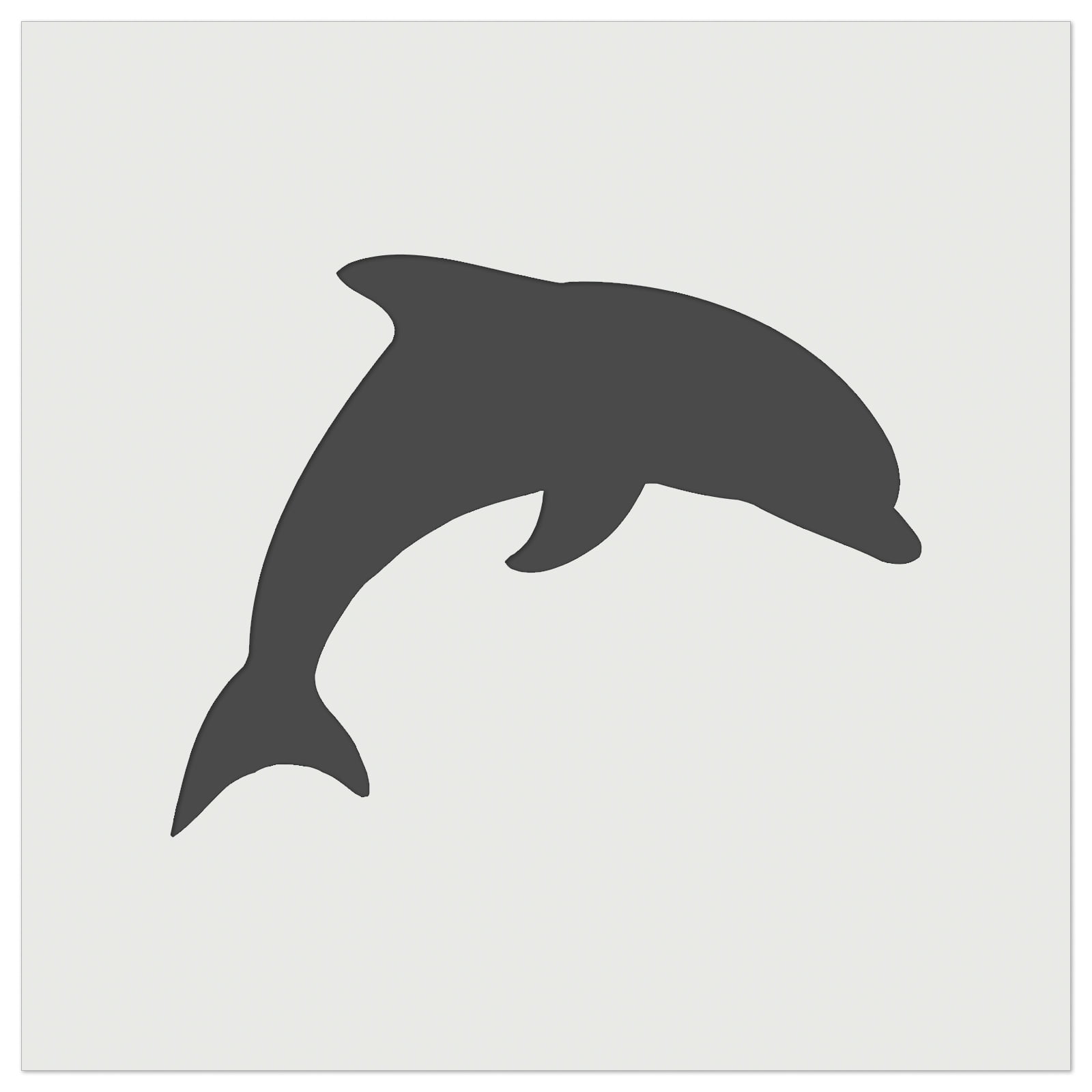Dolphin Solid DIY Cookie Wall Craft Stencil - 7.0 Inch - Walmart.com