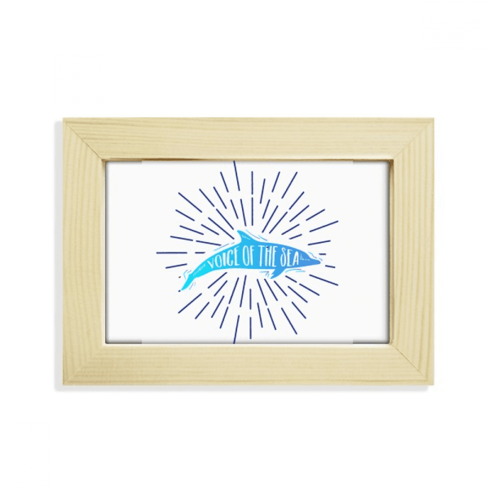 Dolphin Sound Swimng Sea Desktop Decorate Photo Frame Picture Art ...