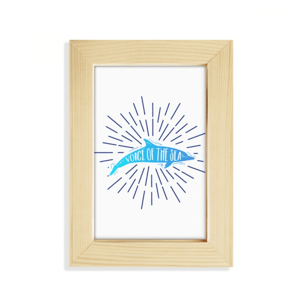 Dolphin Sound Swimng Sea Desktop Display Photo Frame Picture Art ...