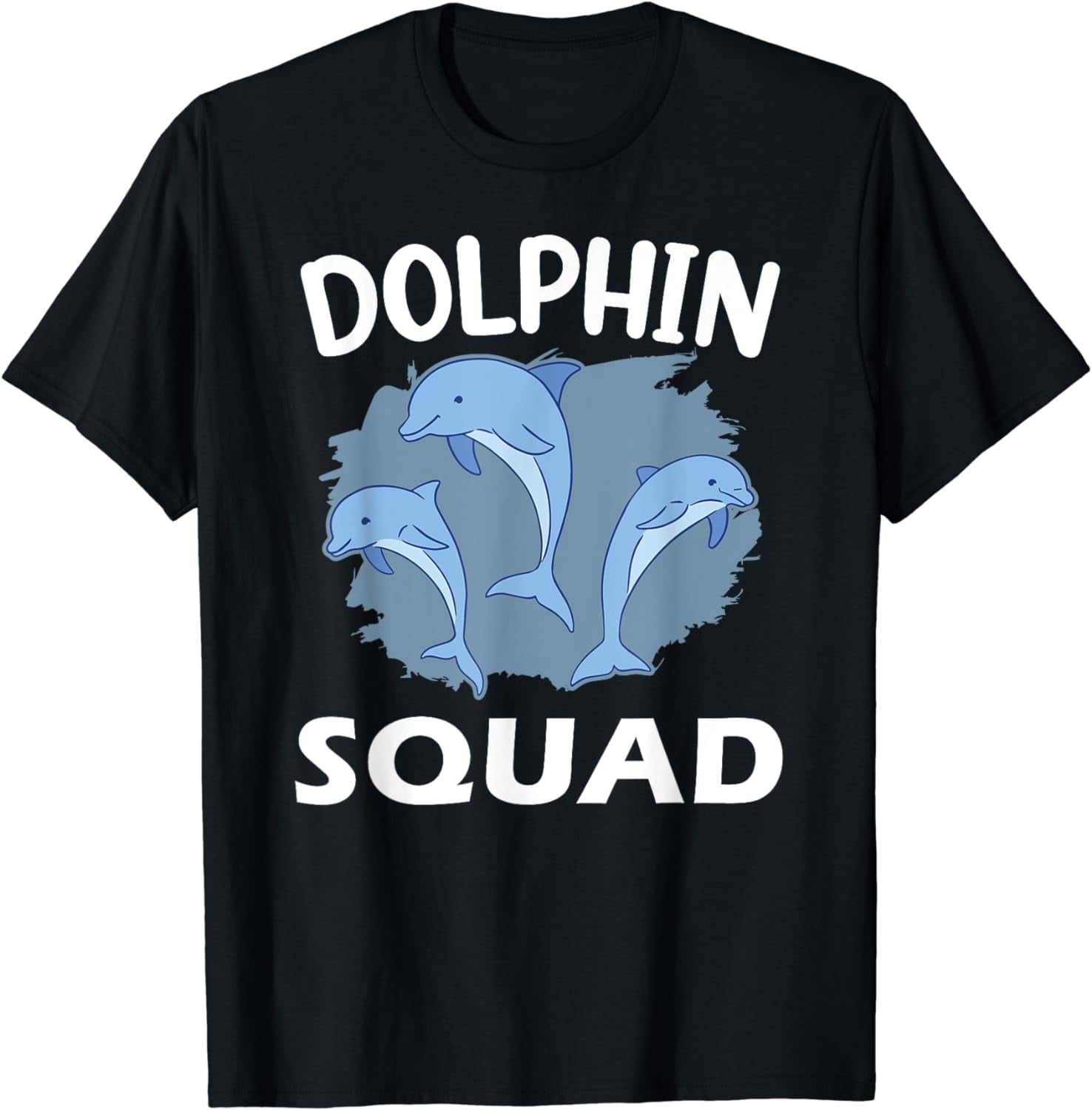 Dolphin Squad Lover Animal Cute Dolphins T-Shirt - Walmart.com