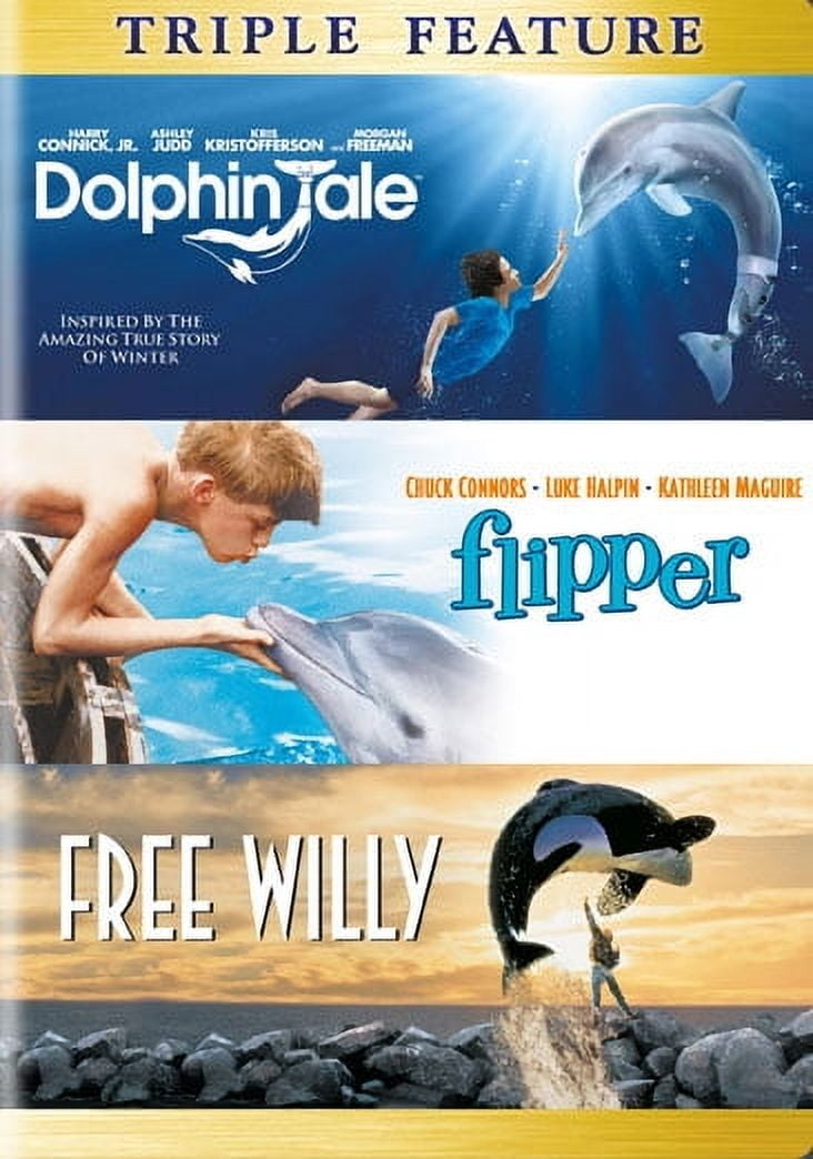 Dolphin Tale / Flipper / Free Willy [DVD] - Walmart Business Supplies
