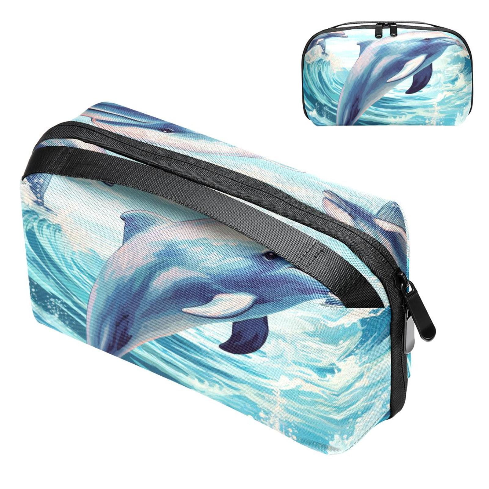 Dolphin Waterproof Oxford Cloth Charger Pouch USB Organizer Power Cord ...