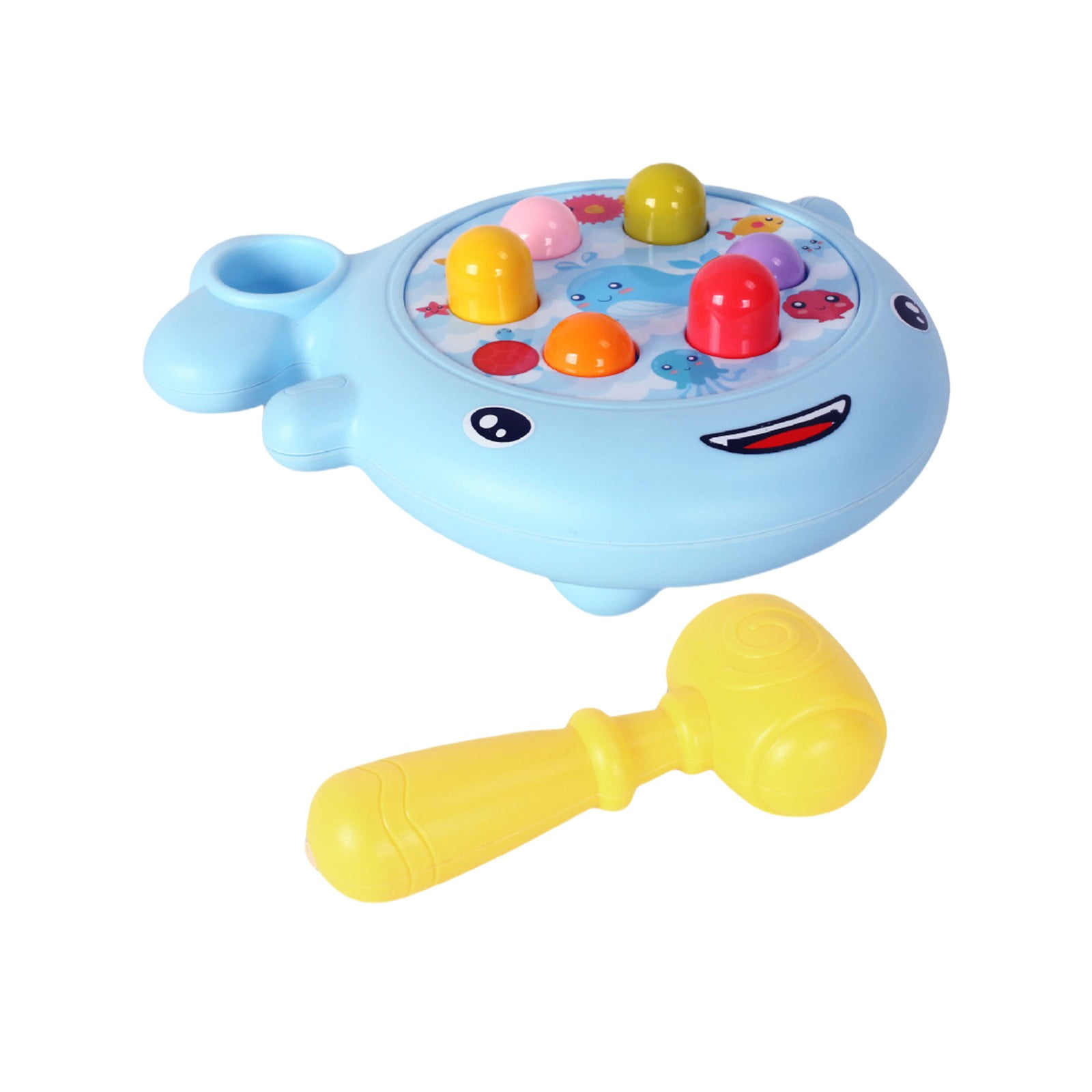 Dolphin Whack A Mole Game Hand Eye Coordination Sensory Percussion Toy ...