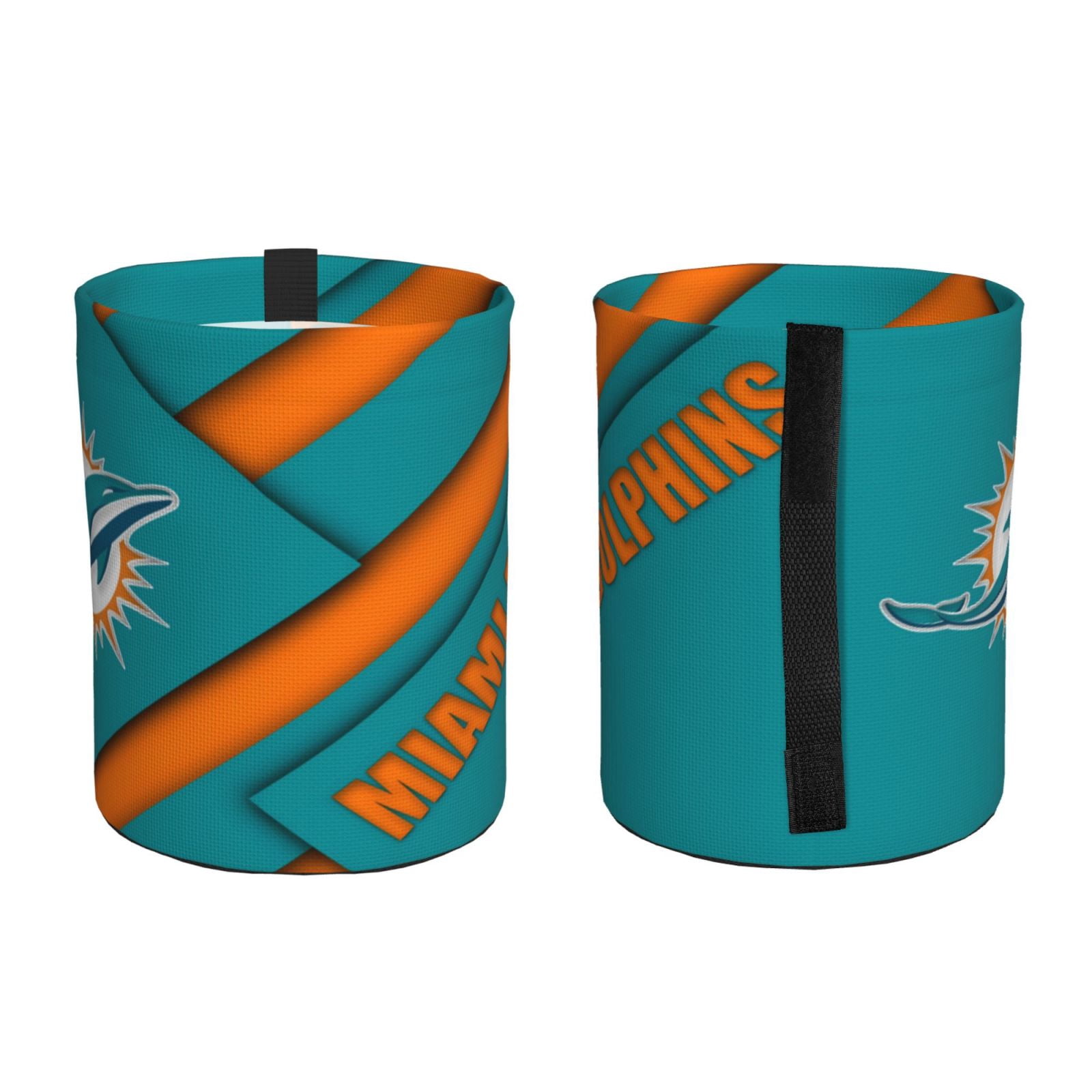 Dolphins Car trash can with webbing, easy to install with Velcro, can ...