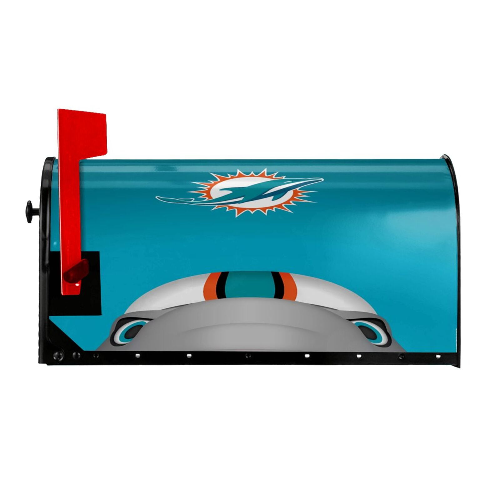 Dolphins Football Custom Mailbox Cover Personalized Mailbox Cover ...