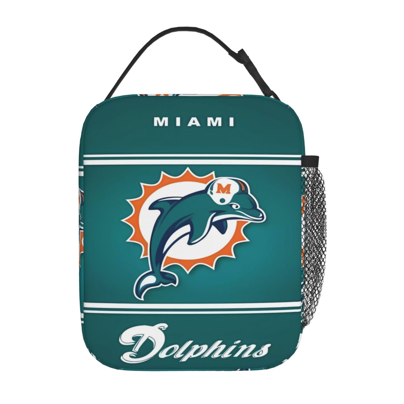 Dolphins Football Team Customized Lunch Bag, Insulated Refrigerated ...