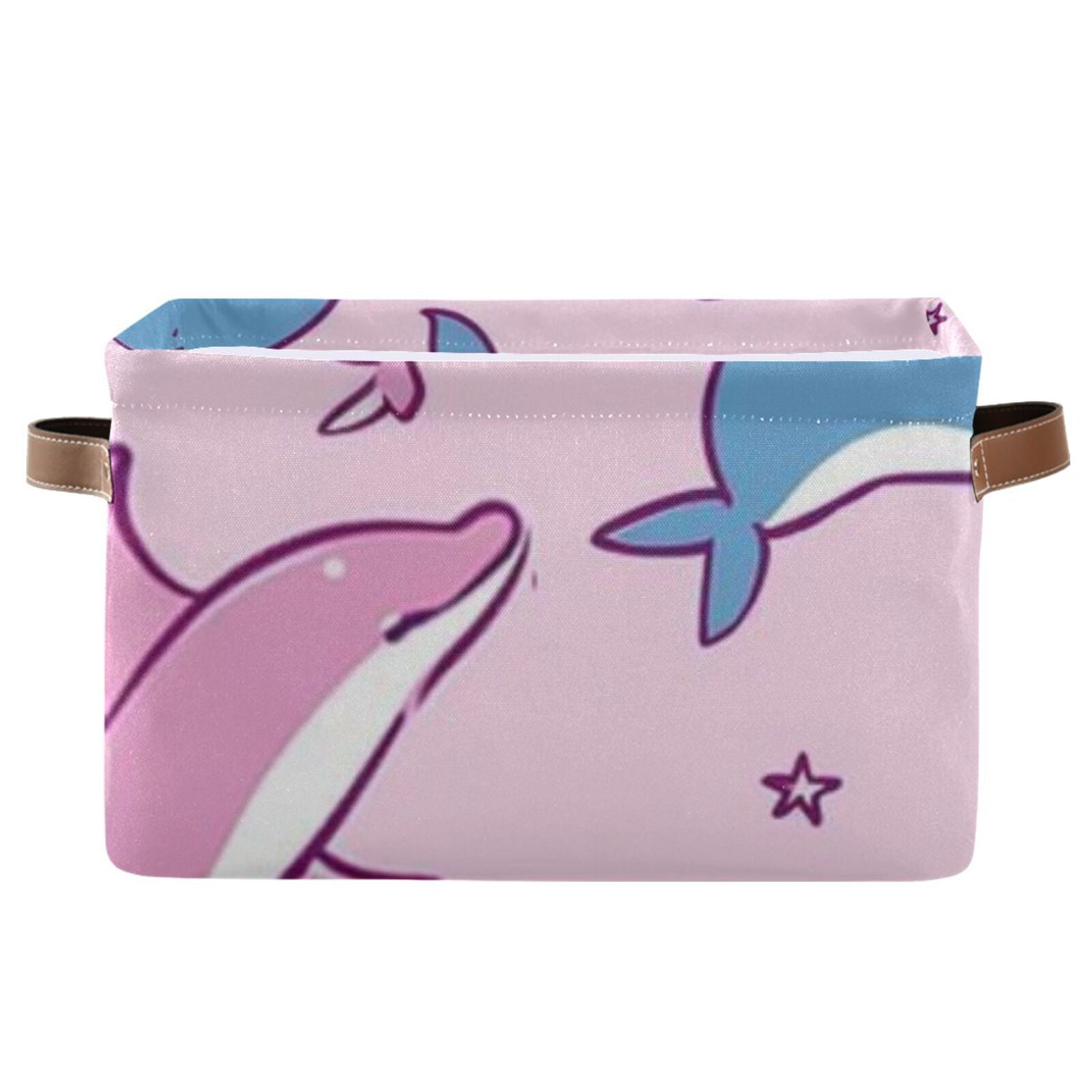 Dolphins Full Storage Bins Baskets With Handles Storage Box Clothes ...