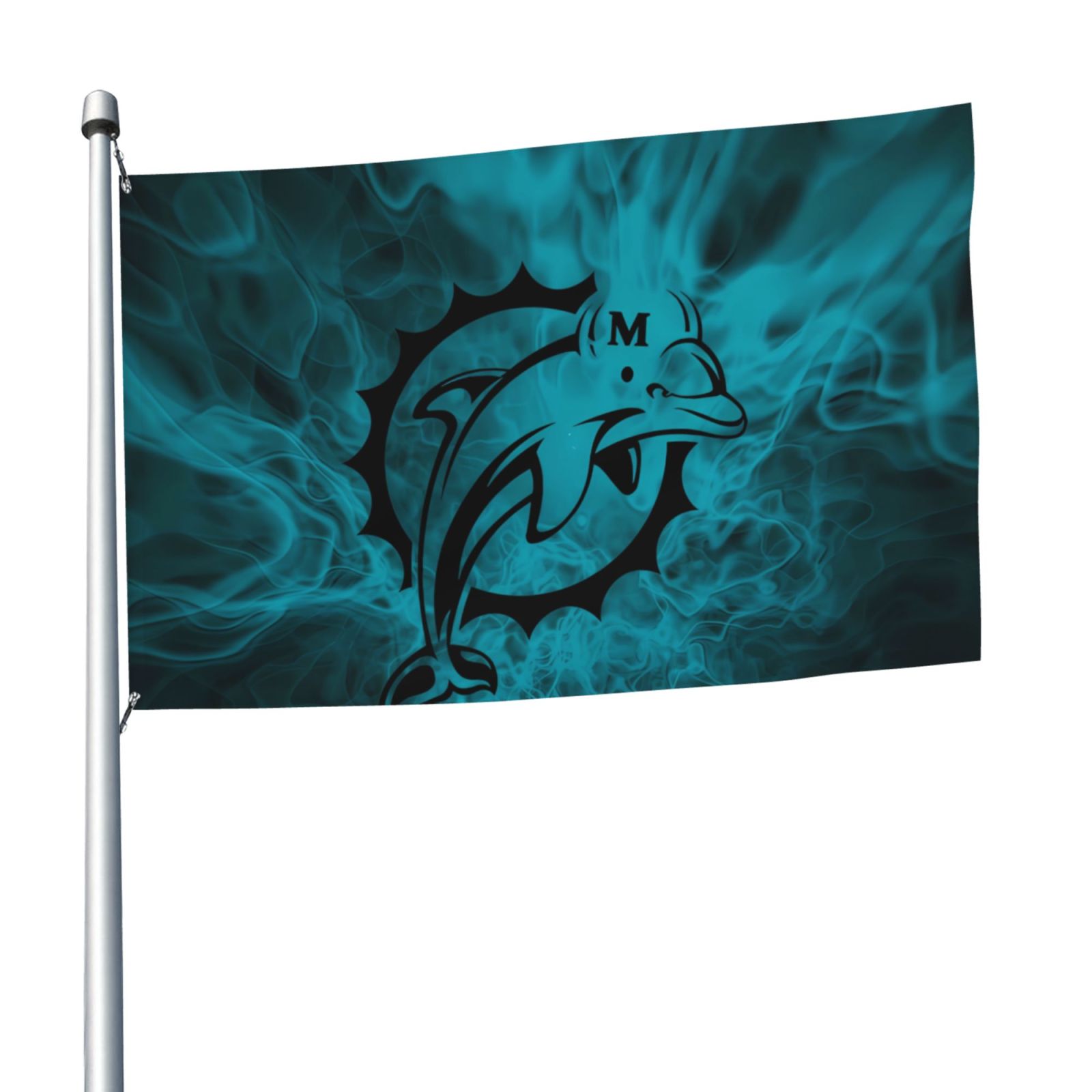 Dolphins Professional Football Team Flag 5x8ft Garden Flag Soccer Flag ...
