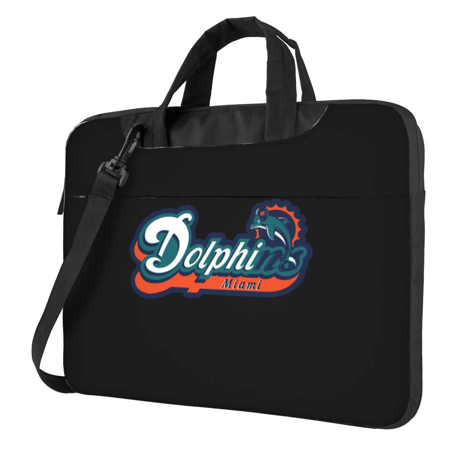 Dolphins Team Logo Laptop Bag, 13/14/15.6 inch Laptop Bag Laptop Sleeve ...