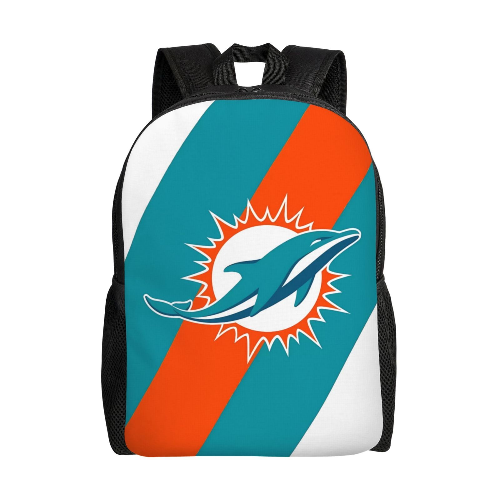 Dolphins Team Youth Large Capacity Travel Backpack Waterproof Schoolbag ...