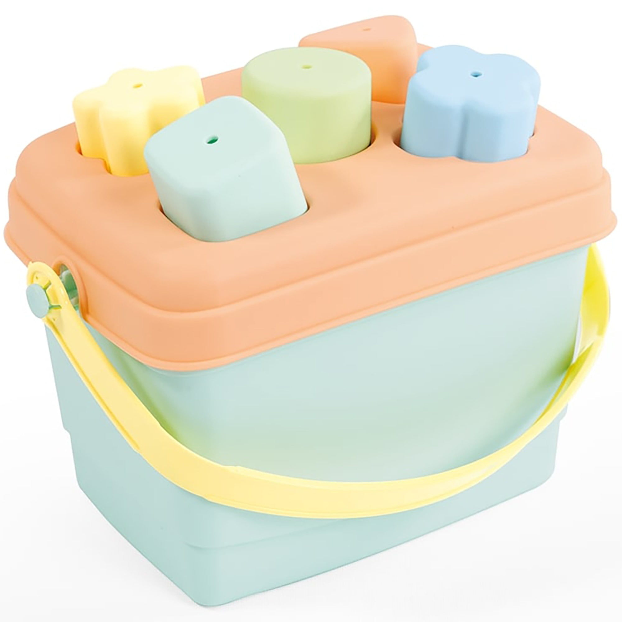 Dolu: Shape Sorter - Bucket - 7pc Sort & Play Toy, 5 Shape Blocks ...