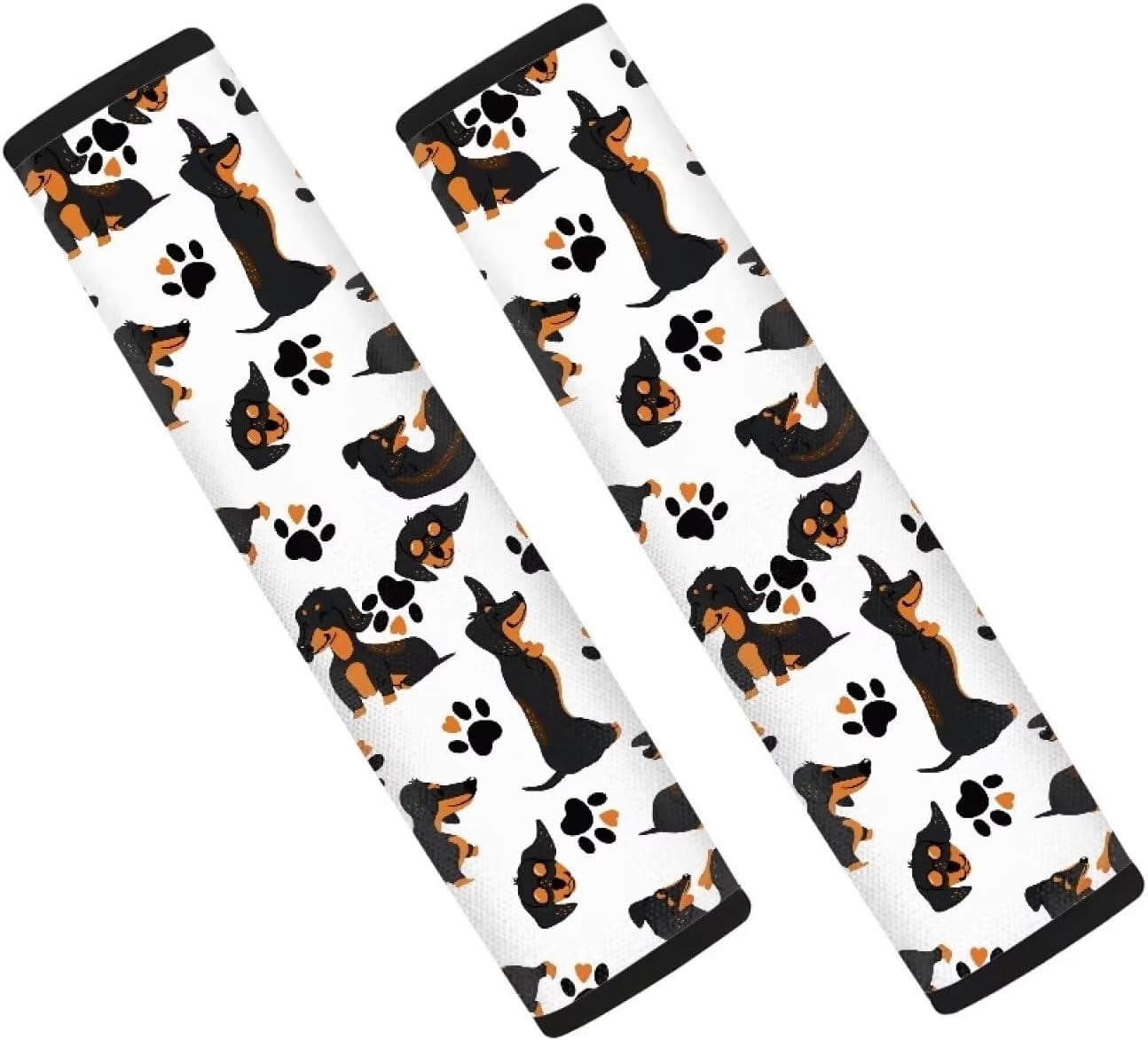 Dolyues Animal Leopard Print Car Seat Belt Cover Seatbelt Pads for ...