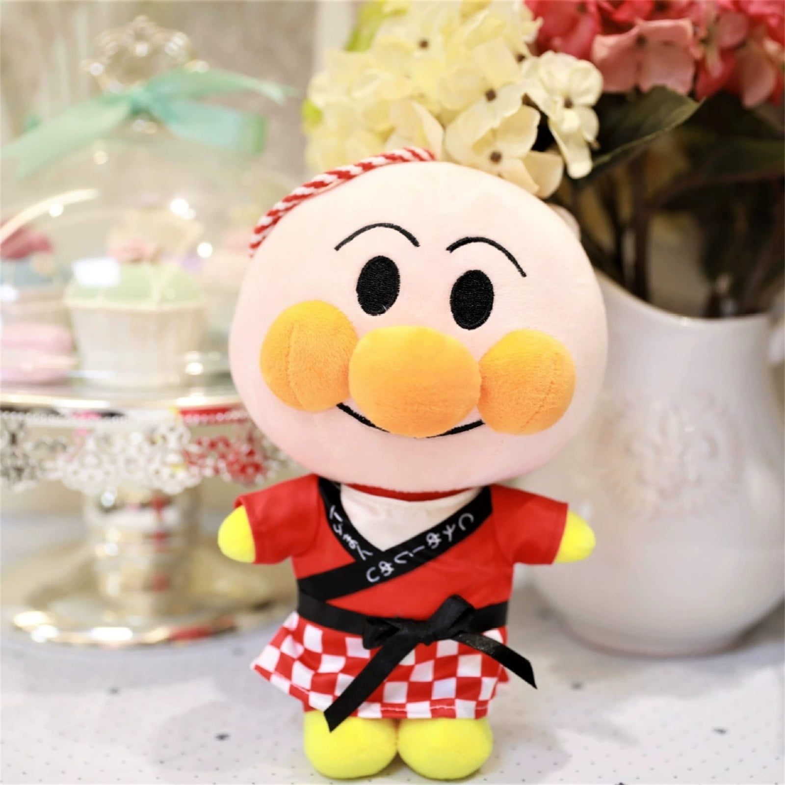 Dolzyy Anpanman Plush Toys, Cute Gifts Anpanman Stuffed Animals ...