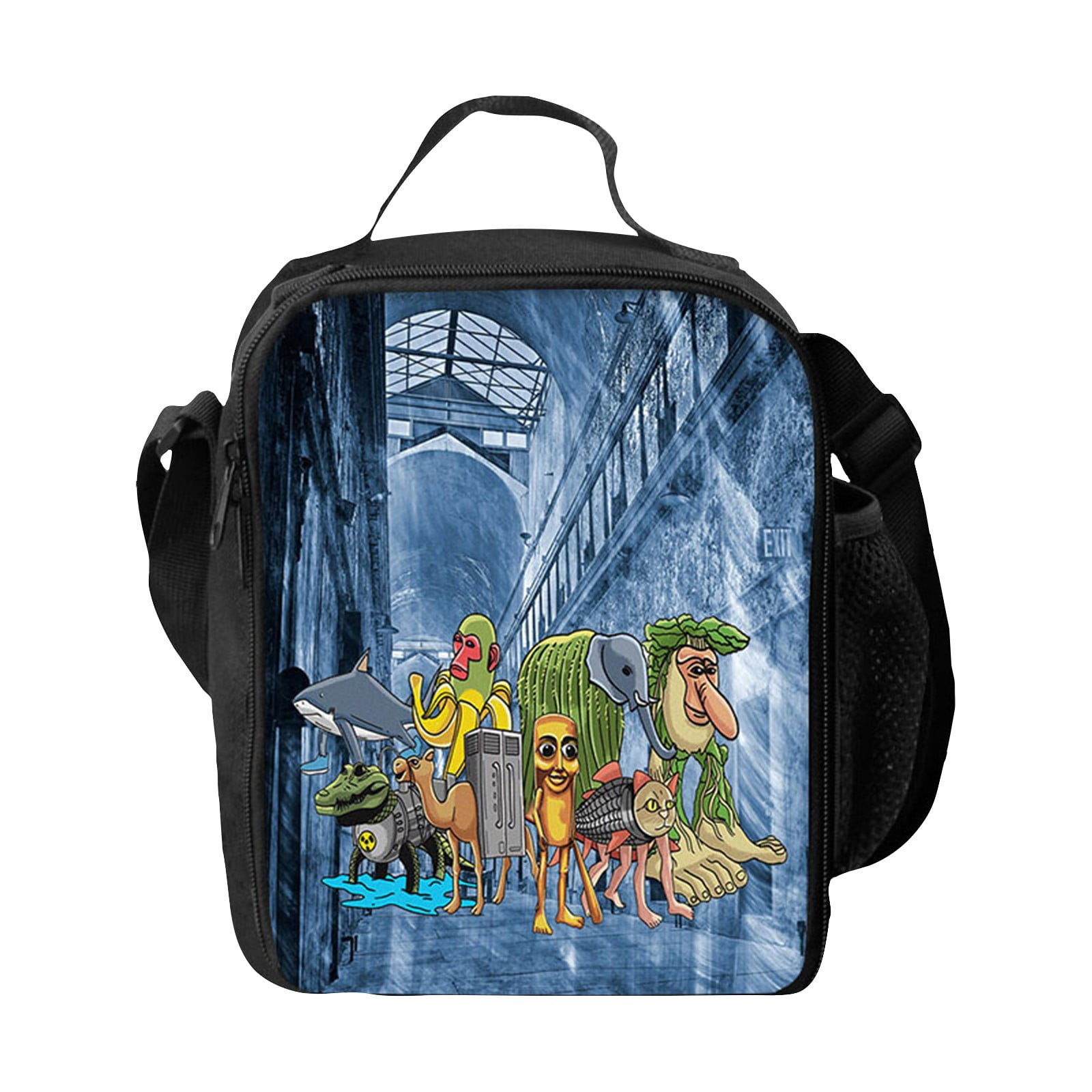 Dolzyy Cartoon Italian Brainrot Lunch Box, Cute Italian Brainrot Lunch ...