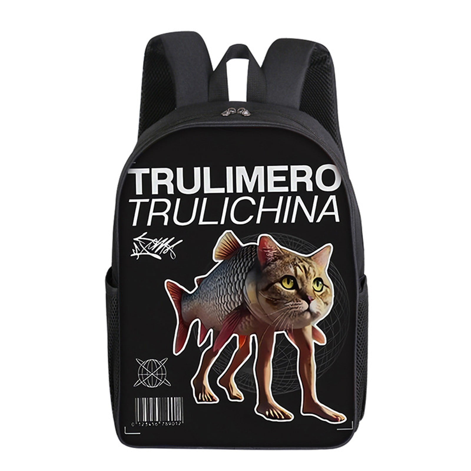 Dolzyy Cute Italian Brainrot Backpack Cartoon Series Italian Brainrot ...