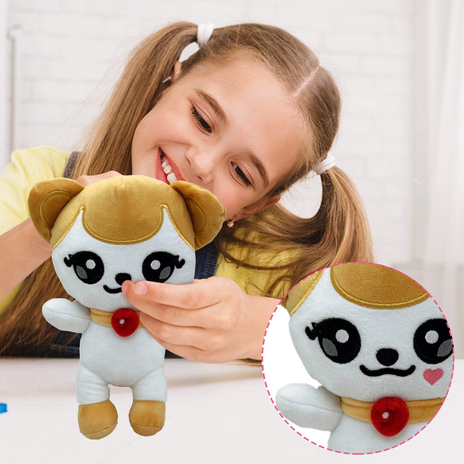 Dolzyy IVE Plush Toys, Cute Gifts IVE Stuffed Animals Cheez Plushies, 9 ...