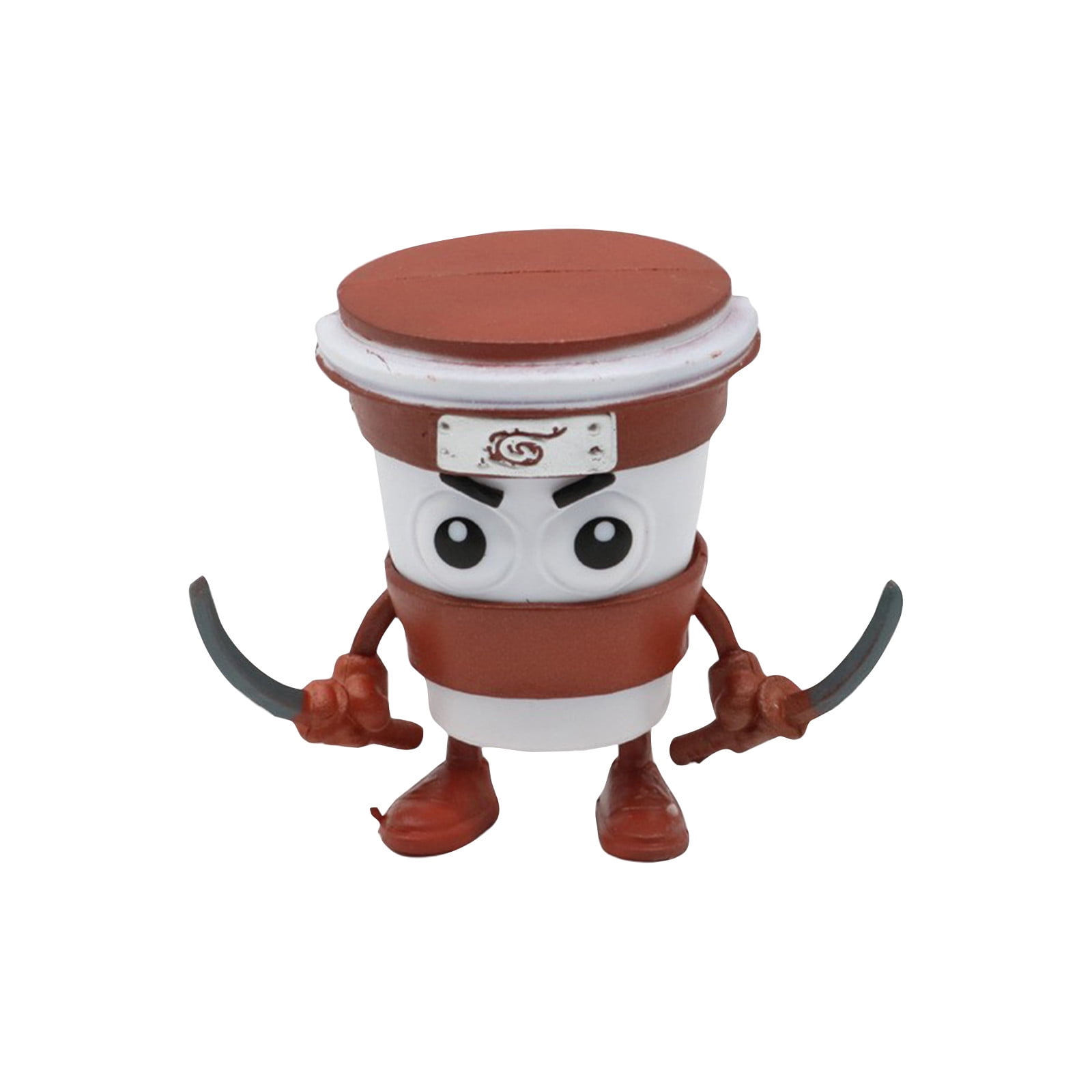 Dolzyy Italian Brainrot Action Figures Toys, 3.54" Cappuccino Assassino ...