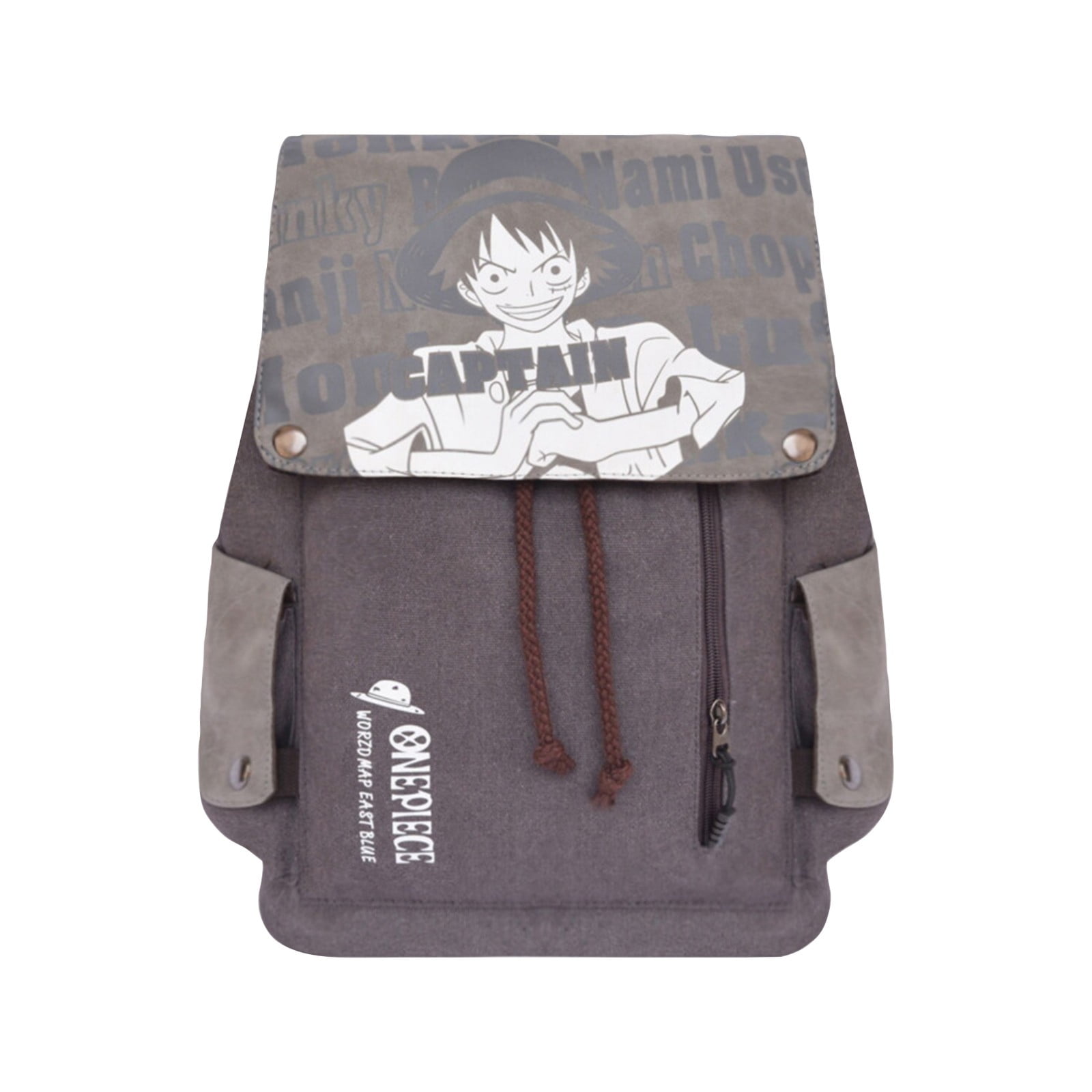 Dolzyy One Piece Luffy Anime Backpack - Durable Luffy School Backpack ...