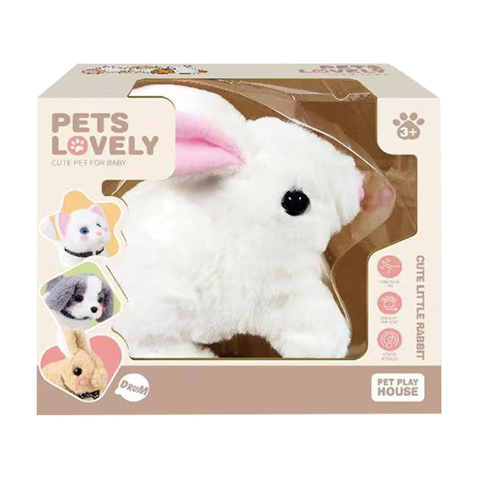 Dolzzy Robot Bunny, Cute Gitfs Realistic Bunny Robot, 7.76" Bunny Robot ...