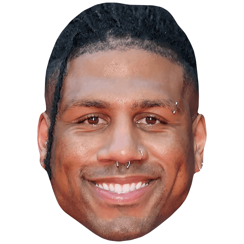 Dom Gabriel (Smile) Celebrity Mask, Flat Card Face, Fancy Dress Mask ...