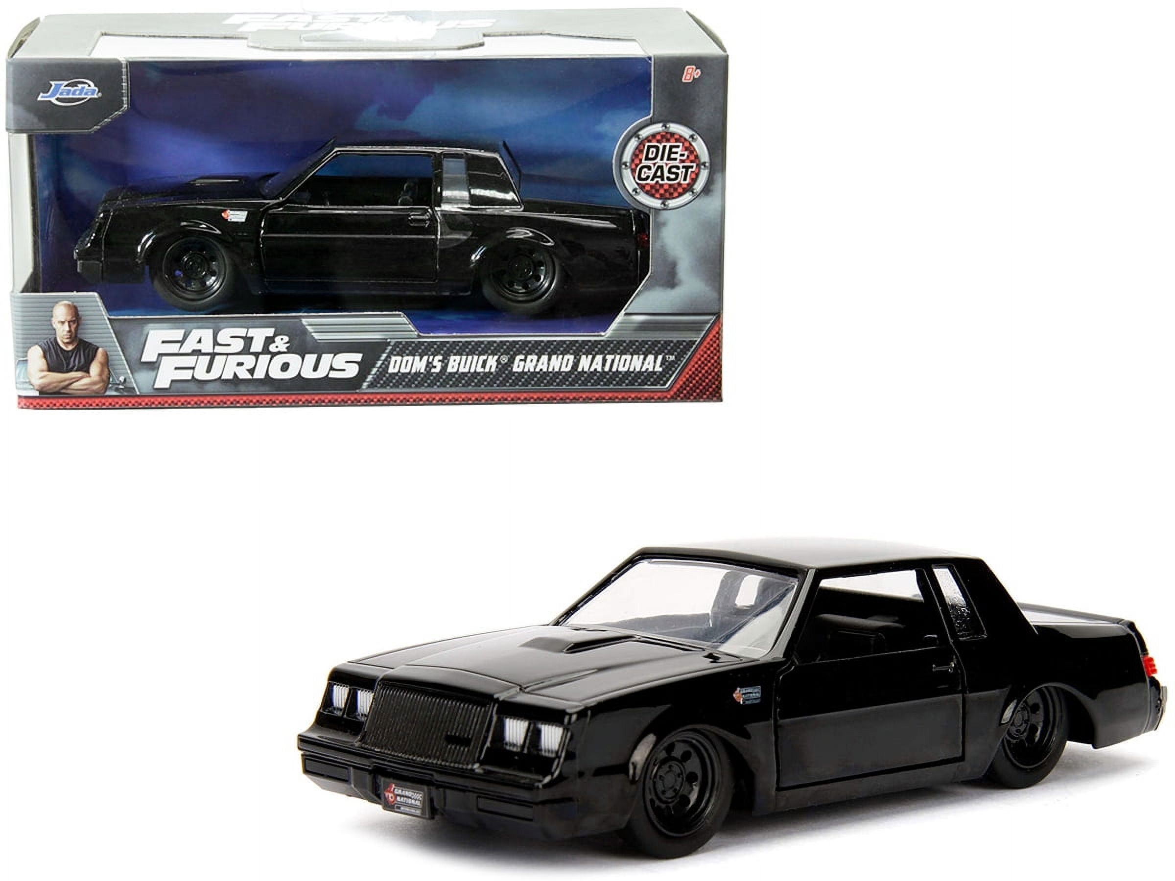 Dom's Buick Grand National Black "Fast & Furious" Movie 1/32 Diecast ...