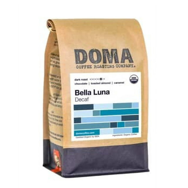 Doma Coffee Roasting Company Organic Decaf Dark Roasted Organic