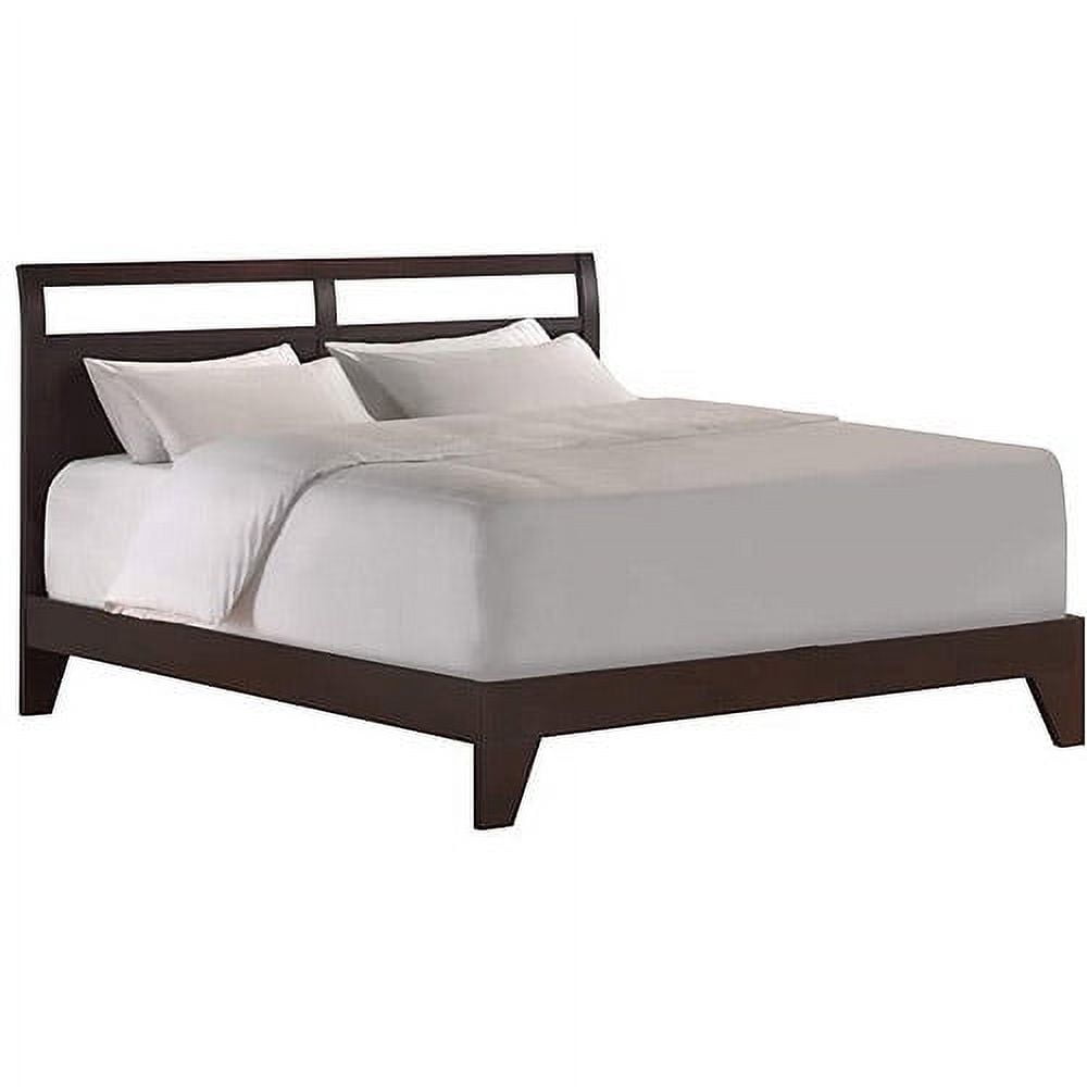 Domain King Bed - Modern Styling, Hardwood Slats - Walmart.com