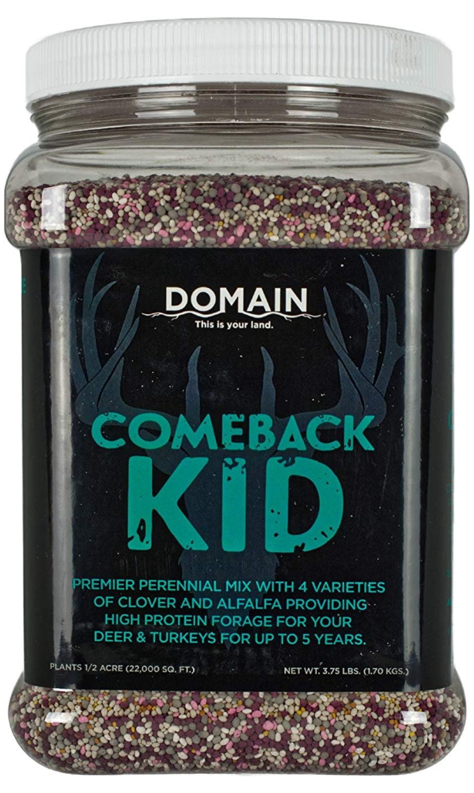 Domain Outdoor Comeback Kid Deer Food Plot Seed, Great to Plant in ...