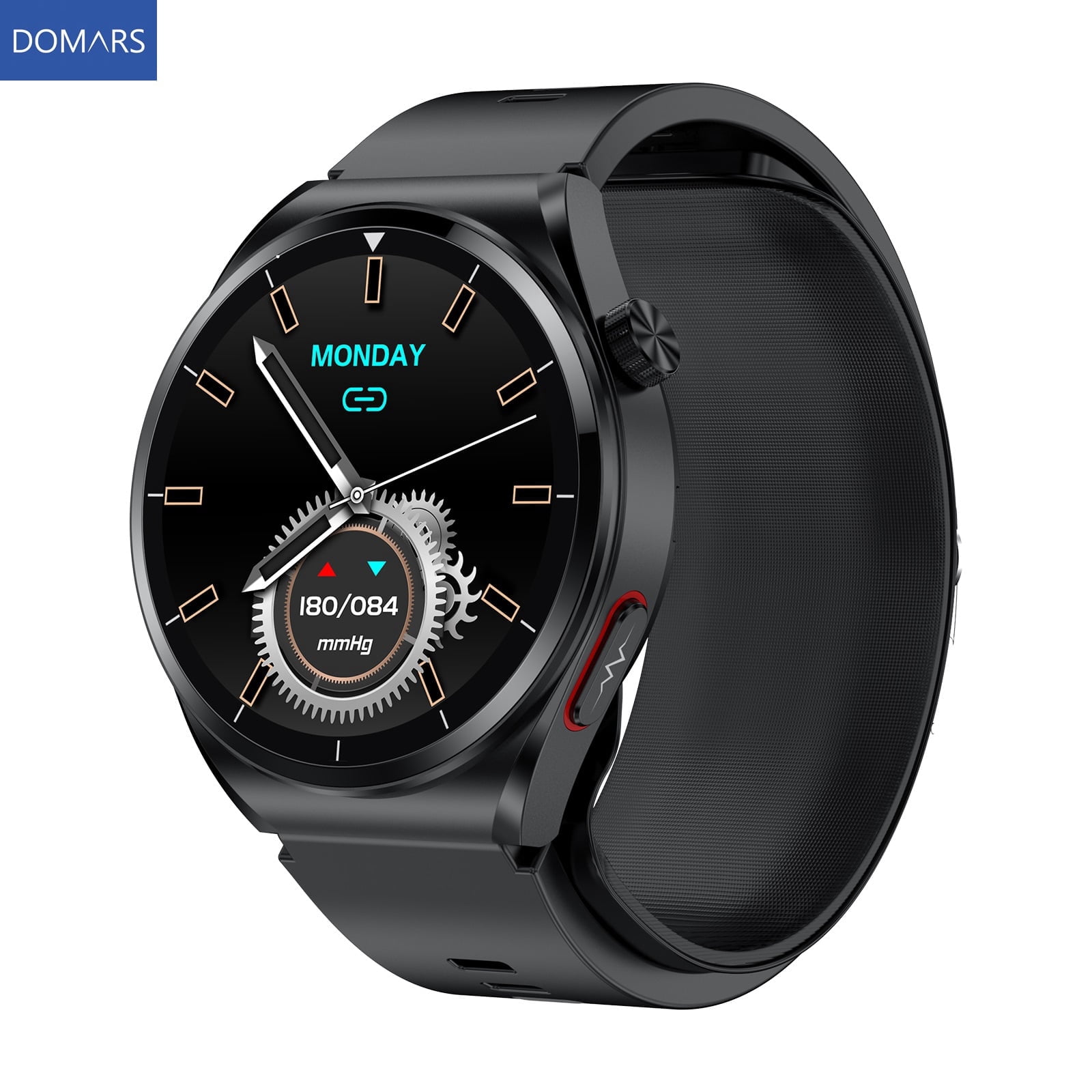 Domars Fitness Tracker Smart Watch, Bluetooth 5.0 Smartwatch with 1.39 ...