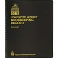 "Dome Bookkeeping Record - Wire Bound, 8.75""x11.25"" Sheet, Brown ...