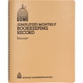 Dome, DOM612, Bookkeeping Record Book, 1 Each - Walmart.com